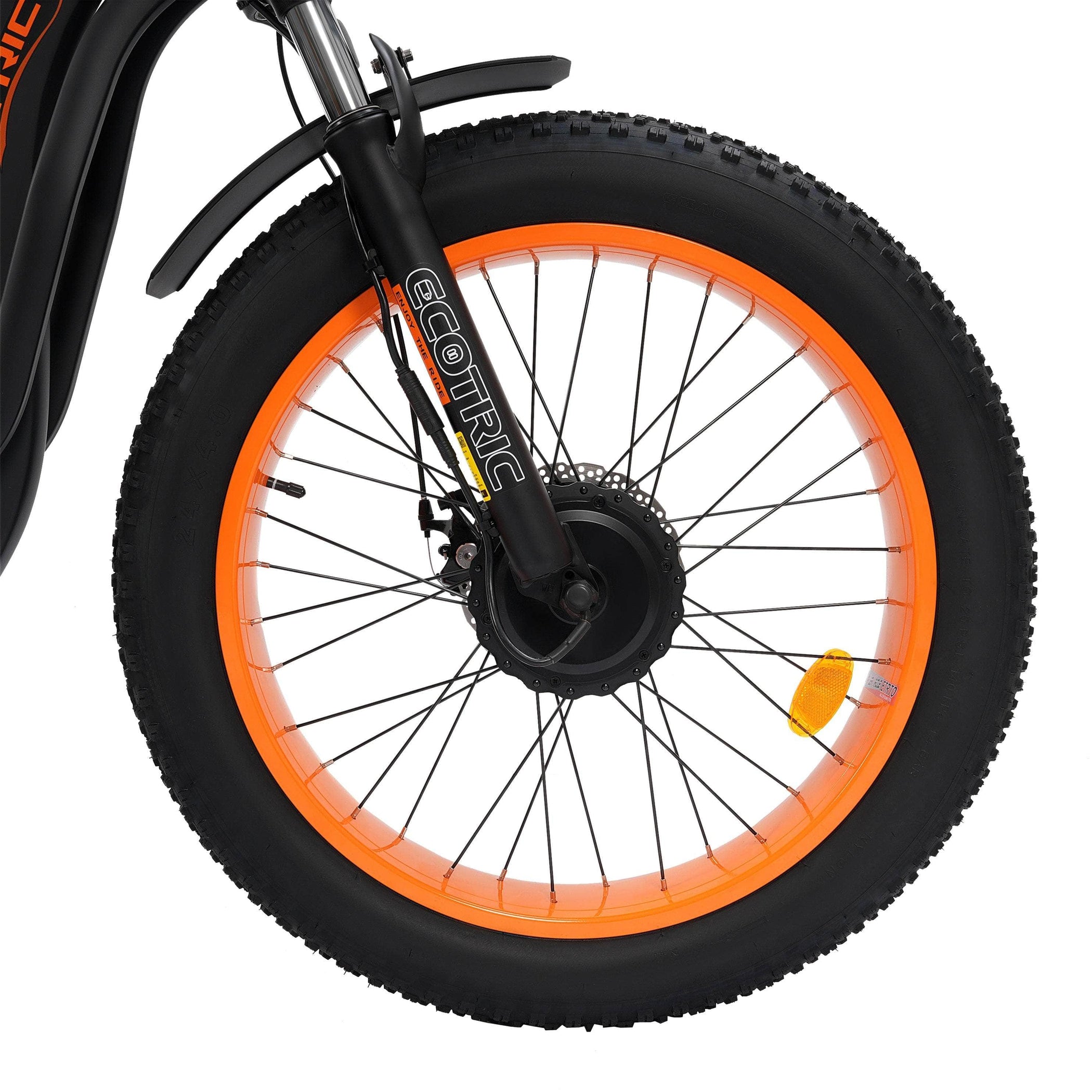 Sale Price 2025! Ecotric 48V 24"x4.0 Front 20"x4.0 Rear Tires Tricycle ...