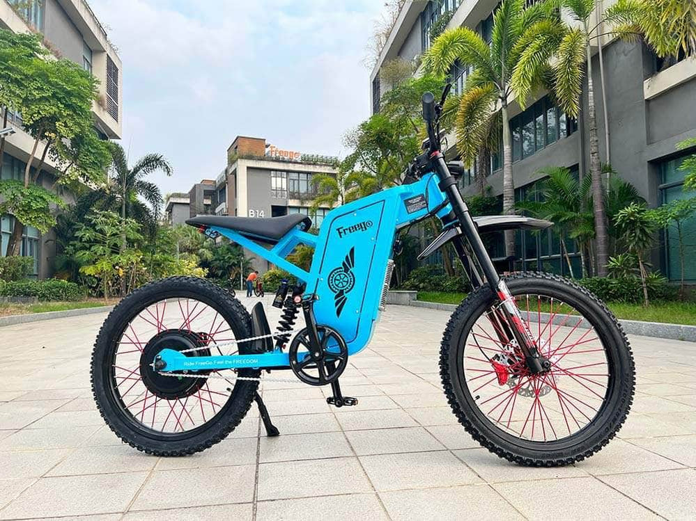 Freego X2 Pro All-Terrain Electric Dirt Bike - 60V, 30Ah, 3000W, full ...