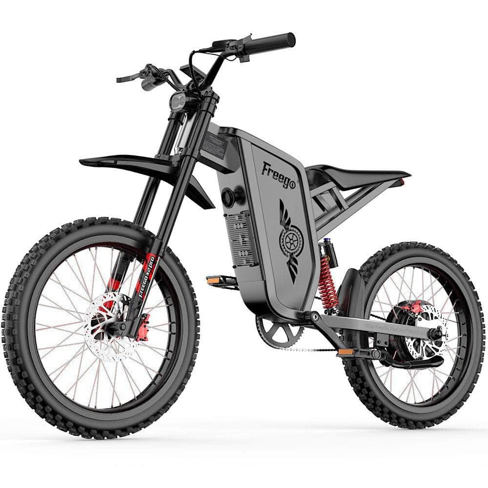 Freego X2 Pro All-Terrain Electric Dirt Bike - 60V, 30Ah, 3000W, full — Urban Bikes Direct