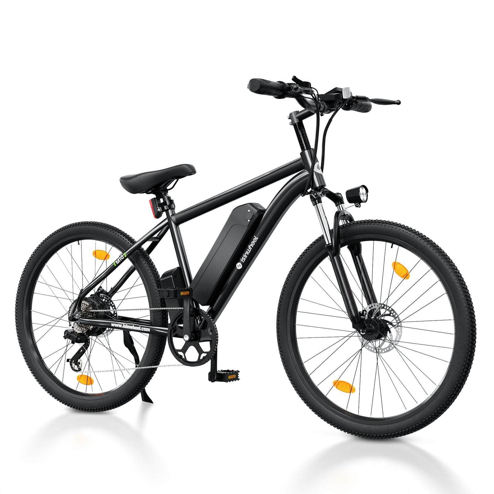 isinwheel M10 Electric Commuter Bike 500W, 46 Miles Max Range, 20MPH T ...