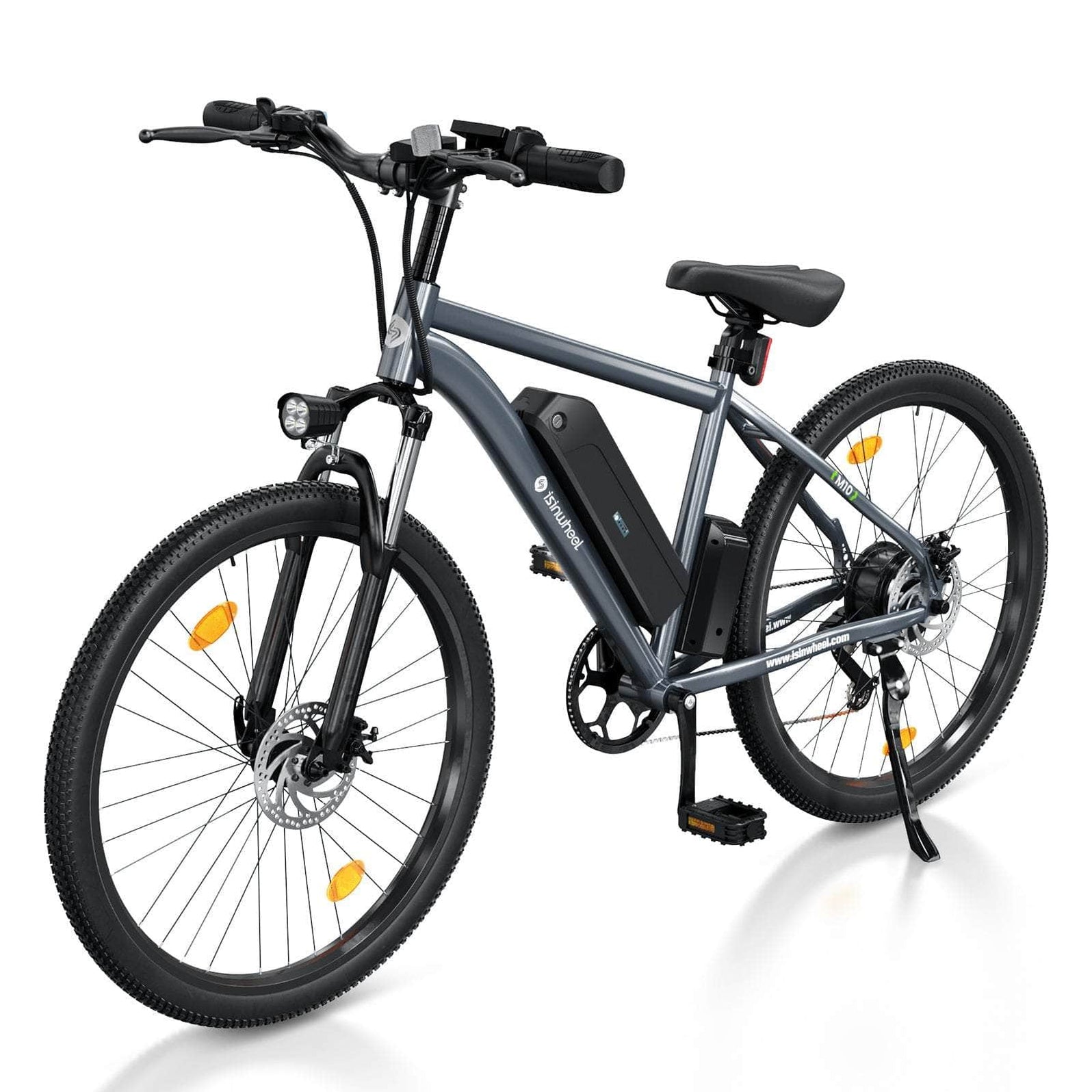 isinwheel M10 Electric Commuter Bike 500W, 46 Miles Max Range, 20MPH T ...
