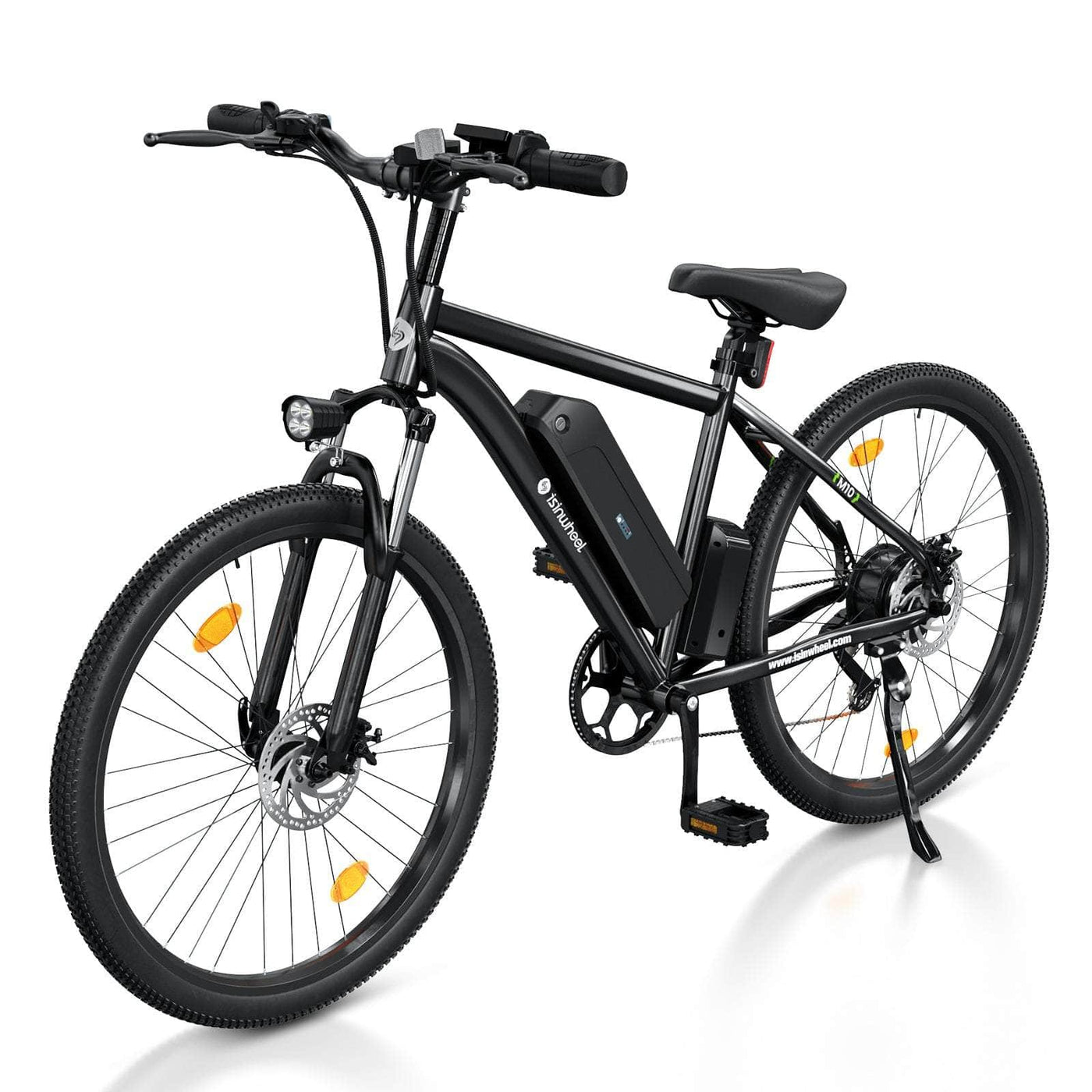 isinwheel M10 Electric Commuter Bike 500W, 46 Miles Max Range, 20MPH T ...