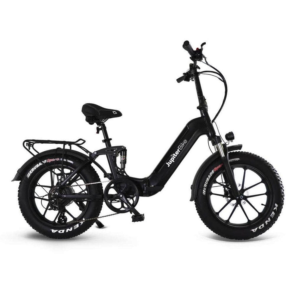 Jupiter Defiant ST Black Fat Tire Folding Electric Bike 750W, 48V, 13 ...