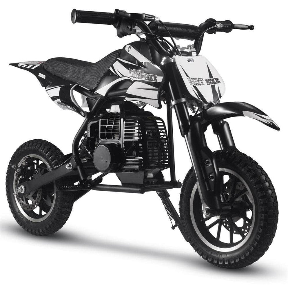 MotoTec Alien 50cc 2-Stroke Kids Gas Dirt Bike | 25 MPH Starter Bike ...