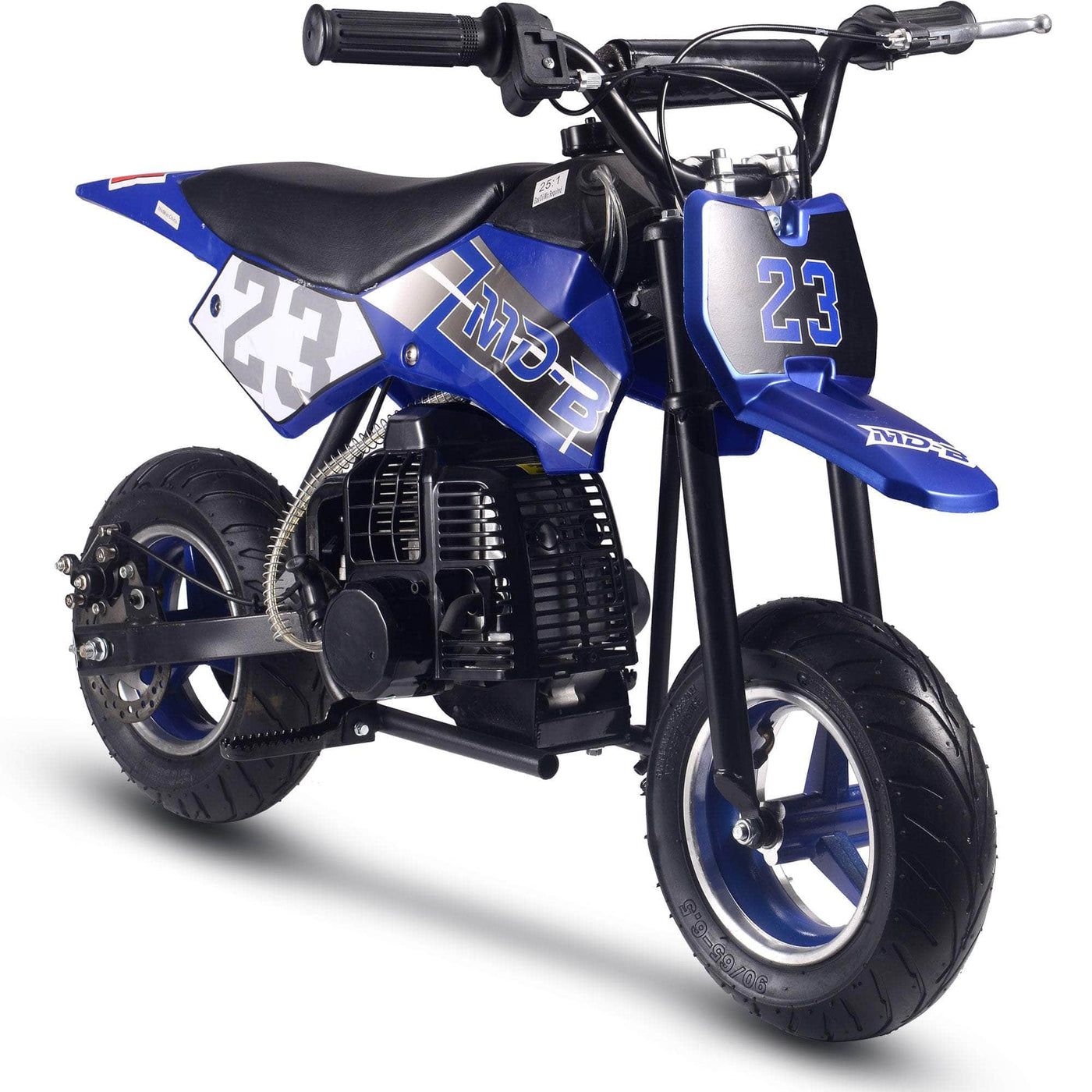 MotoTec Supermoto 50cc 2-Stroke Kids Dirt Bike - 100% Financing Availa ...