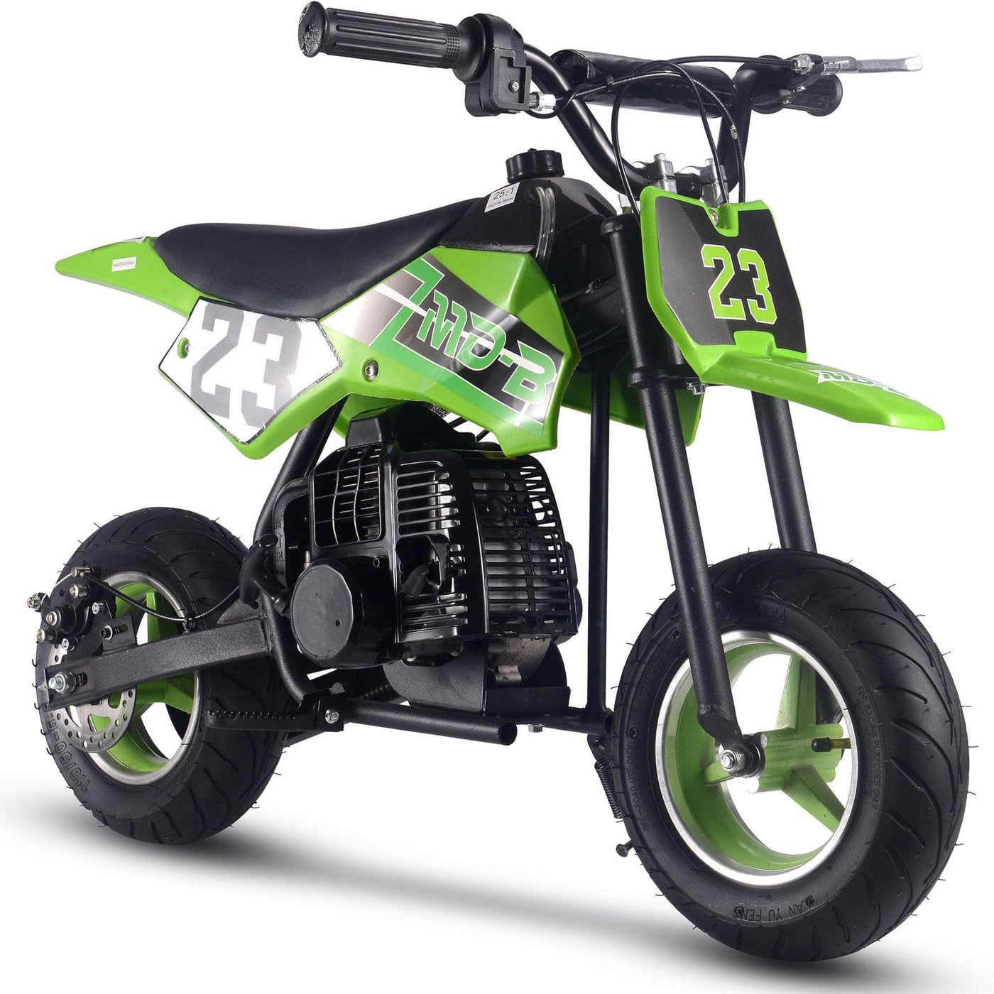 MotoTec Supermoto 50cc 2-Stroke Kids Dirt Bike - 100% Financing Availa ...