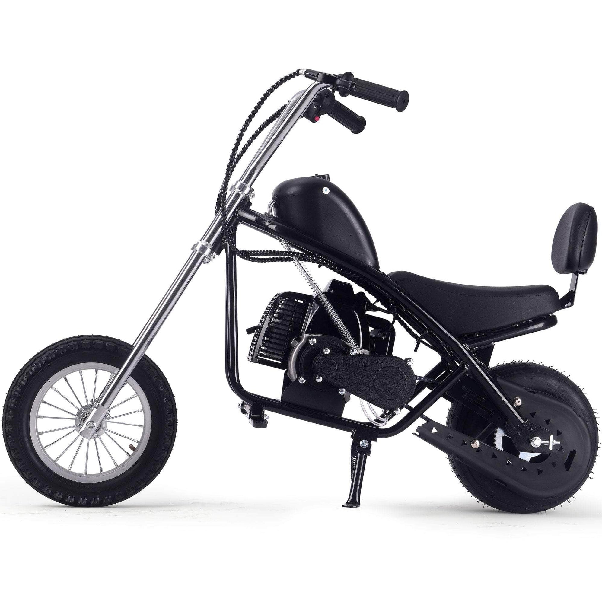 MotoTec 49cc 2-stroke Kids Gas Mini Chopper V2 - 100% Financing Availa ...
