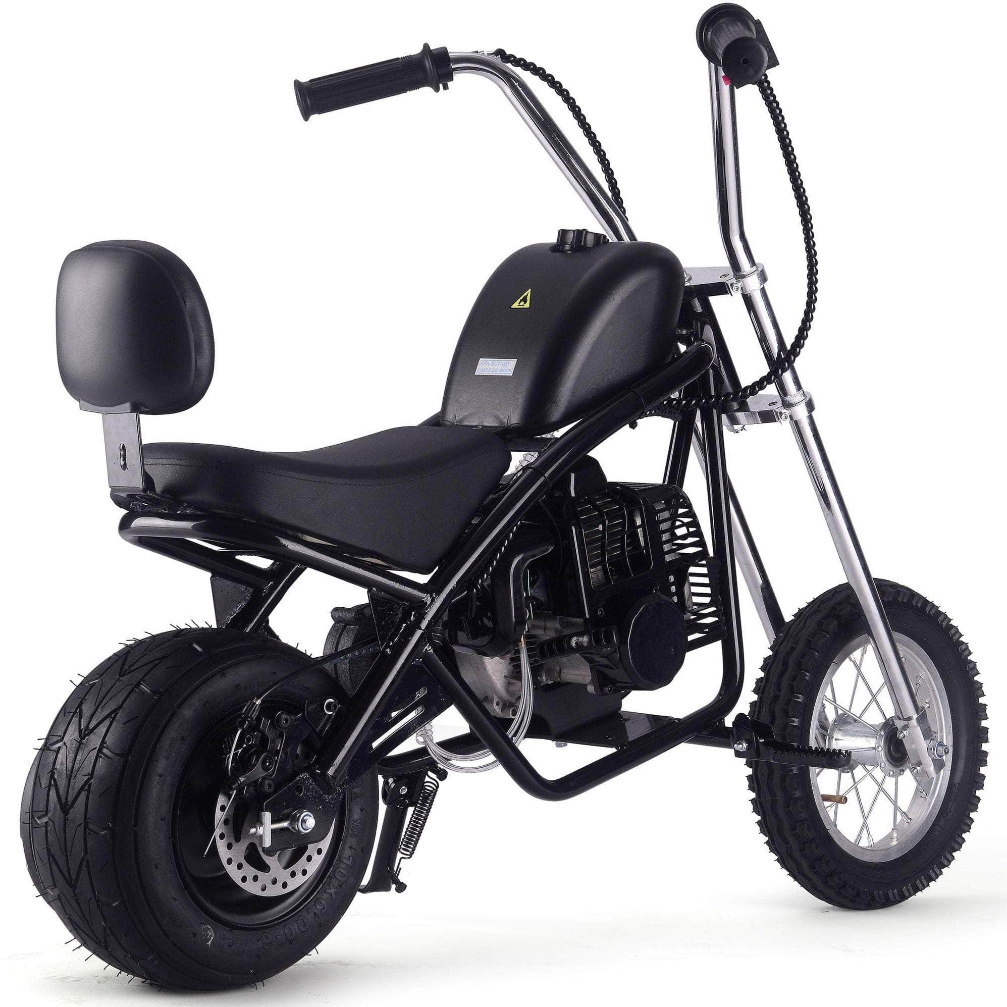 MotoTec 49cc 2-stroke Kids Gas Mini Chopper V2 — Urban Bikes Direct
