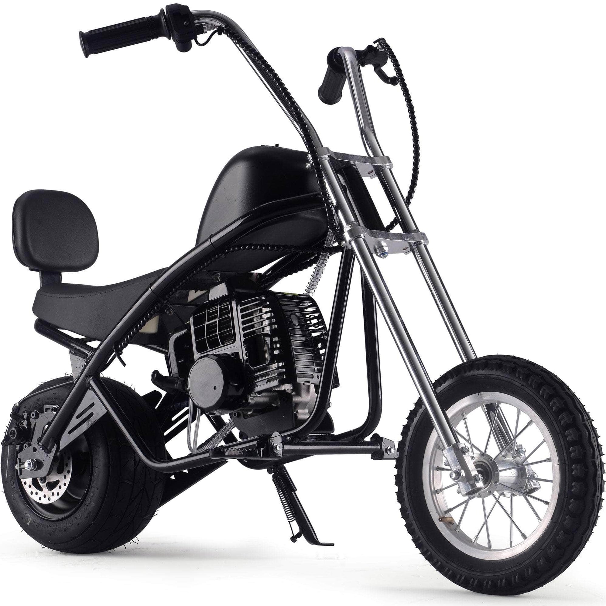 MotoTec 49cc 2-stroke Kids Gas Mini Chopper V2 - 100% Financing Availa ...