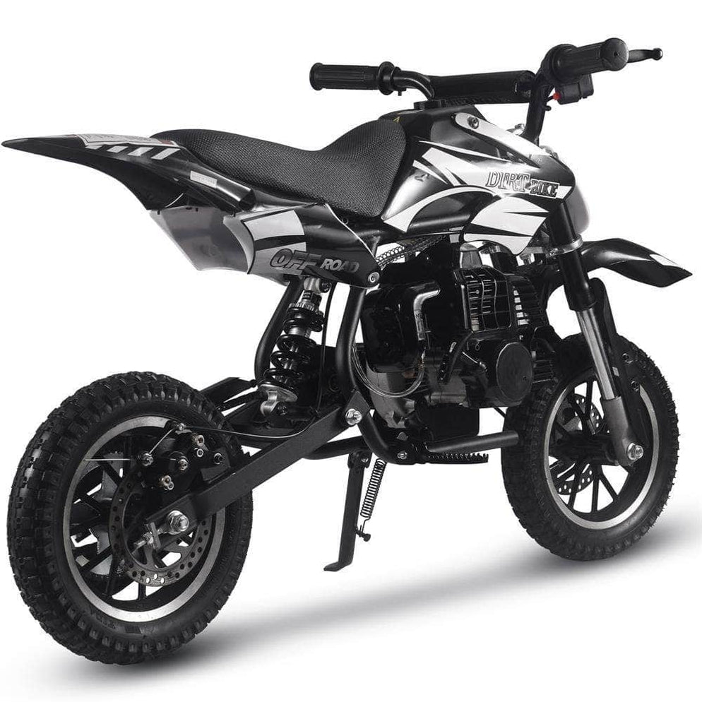 MotoTec Alien 50cc 2-Stroke Kids Gas Dirt Bike | 25 MPH Starter Bike ...
