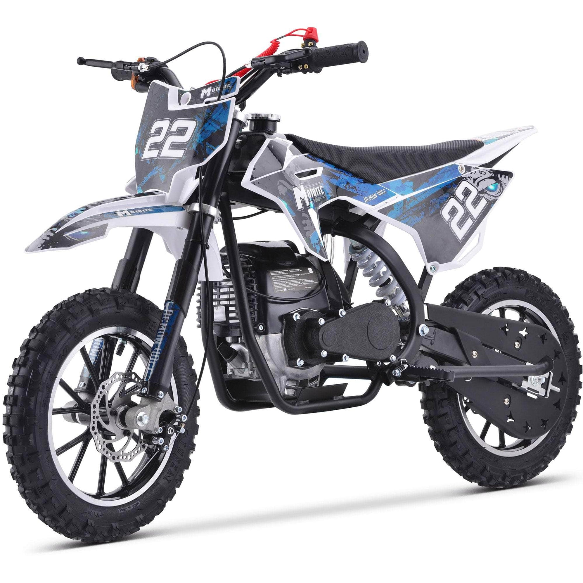 MotoTec Demon 40cc 4-Stroke Kids Gas Dirt Bike — Urban Bikes Direct