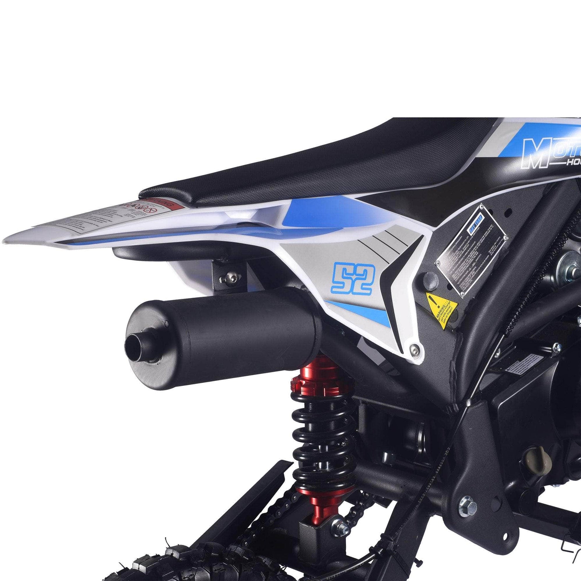MotoTec Hooligan 72cc 4-Stroke Gas Dirt Bike | Electric Start — Urban ...