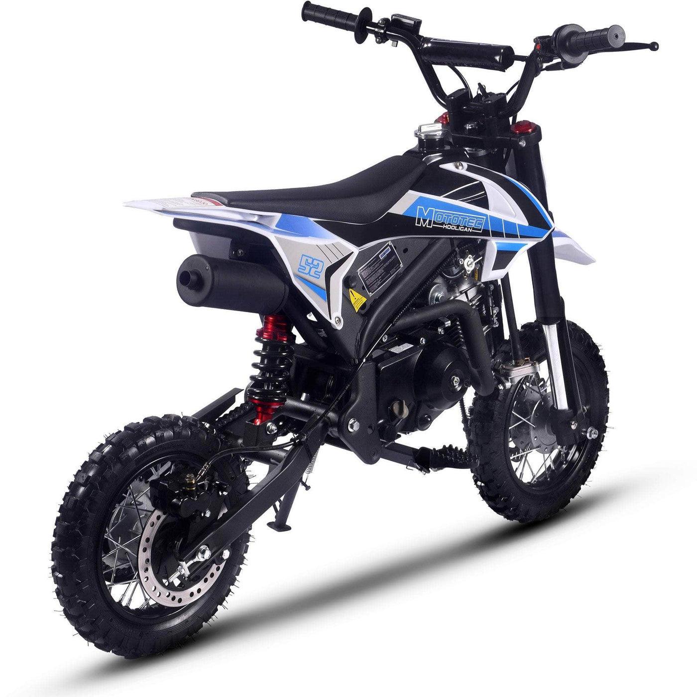 MotoTec Hooligan 72cc 4-Stroke Gas Dirt Bike | Electric Start — Urban ...