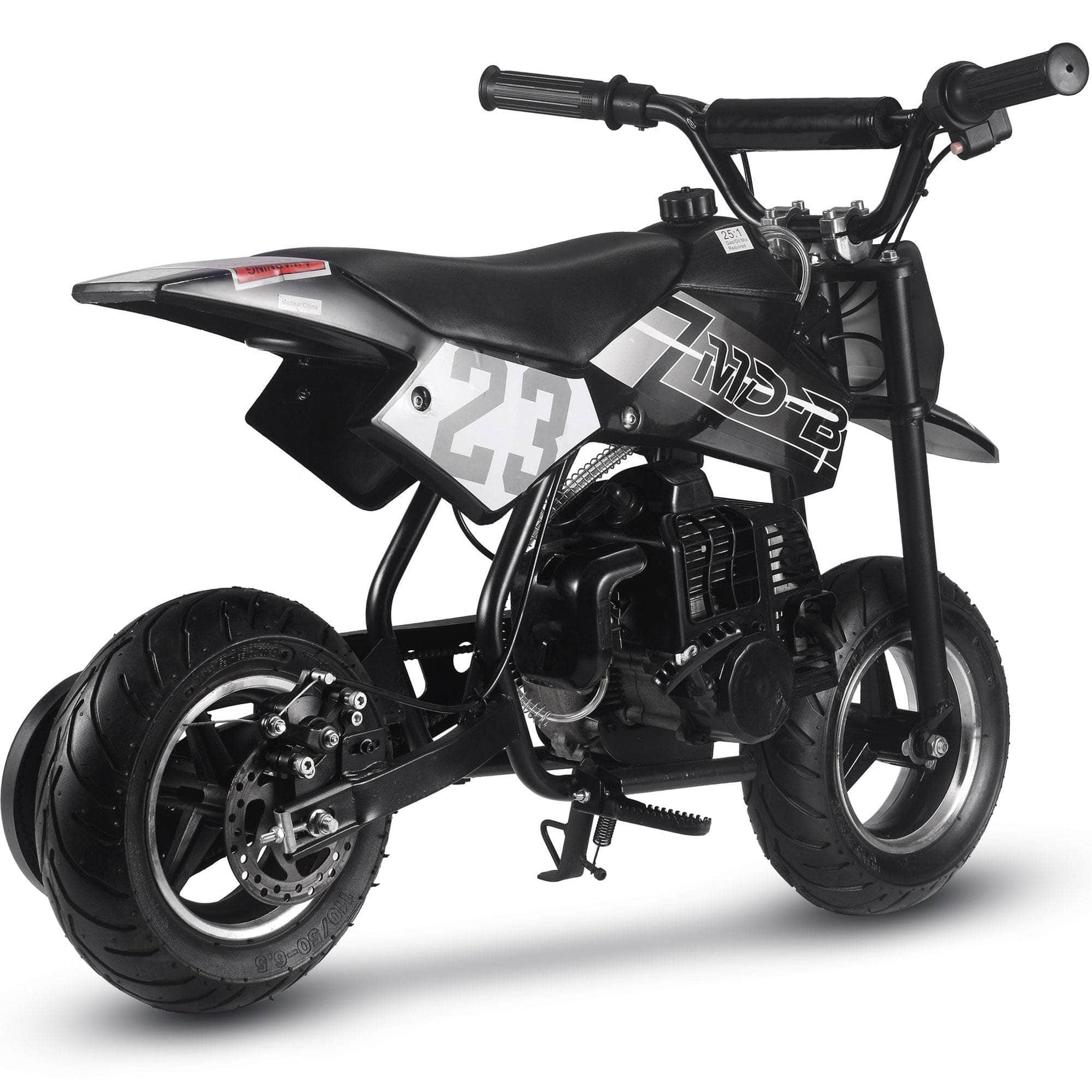 MotoTec Supermoto 50cc 2-Stroke Kids Dirt Bike - 100% Financing Availa ...