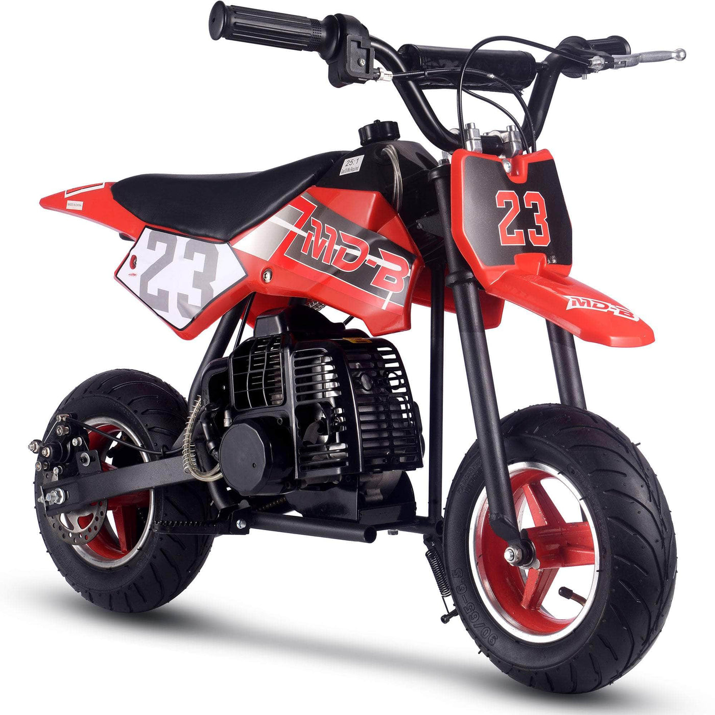 MotoTec Supermoto 50cc 2-Stroke Kids Dirt Bike - 100% Financing Availa ...