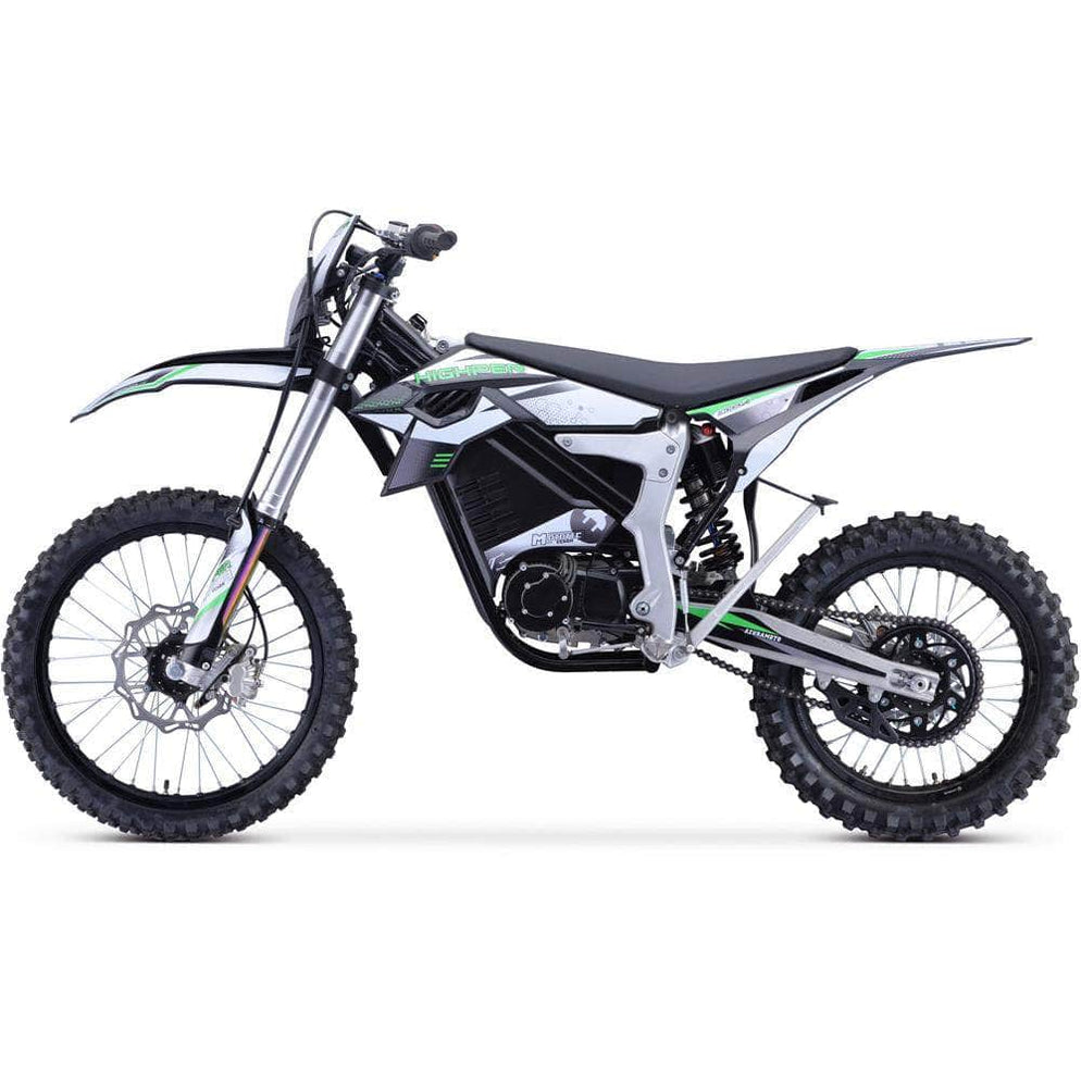 MotoTec Venom 72V, 3000W, 50Ah Electric Dirt Bike - peak power 12,000W — Urban Bikes Direct