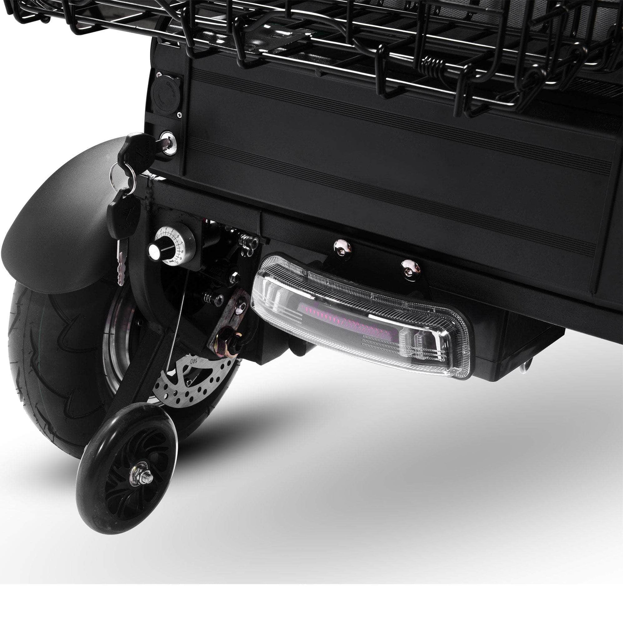MotoTec 48V 1000W Dual Motor Folding Mobility Trike | Lithium Powered ...