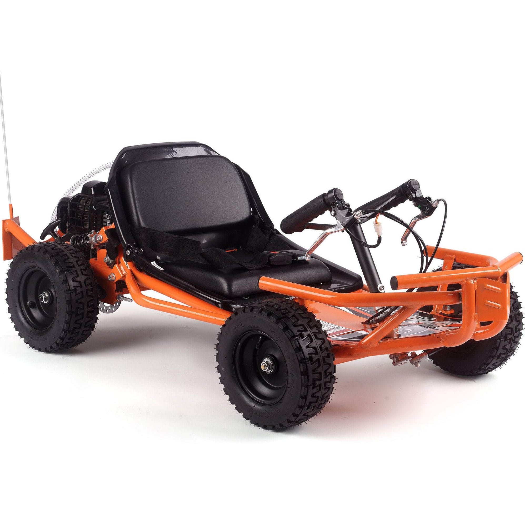 MotoTec Sandman Kids Gas Powered 2-stroke 52cc Go Kart - 100% Financin ...