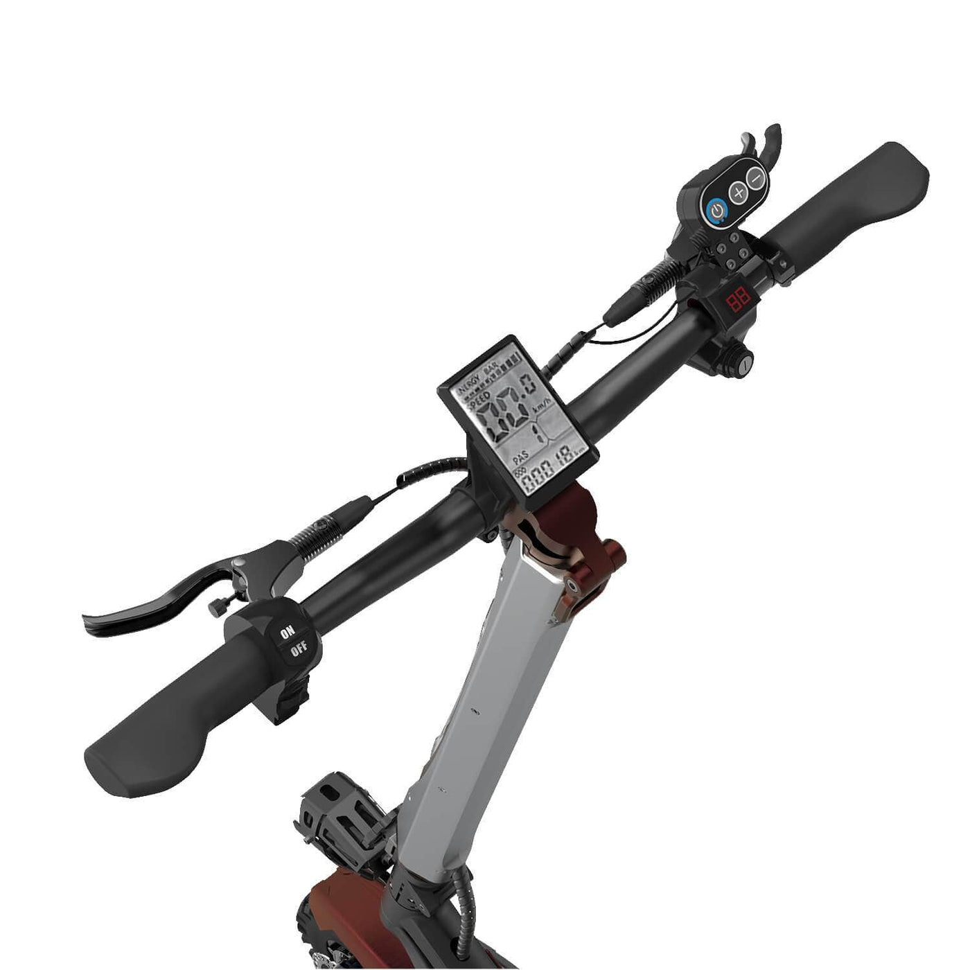 NANROBOT N6 + 72V Electric Scooter - Dual Motors 1500Wx2, 30A, Hydraul ...