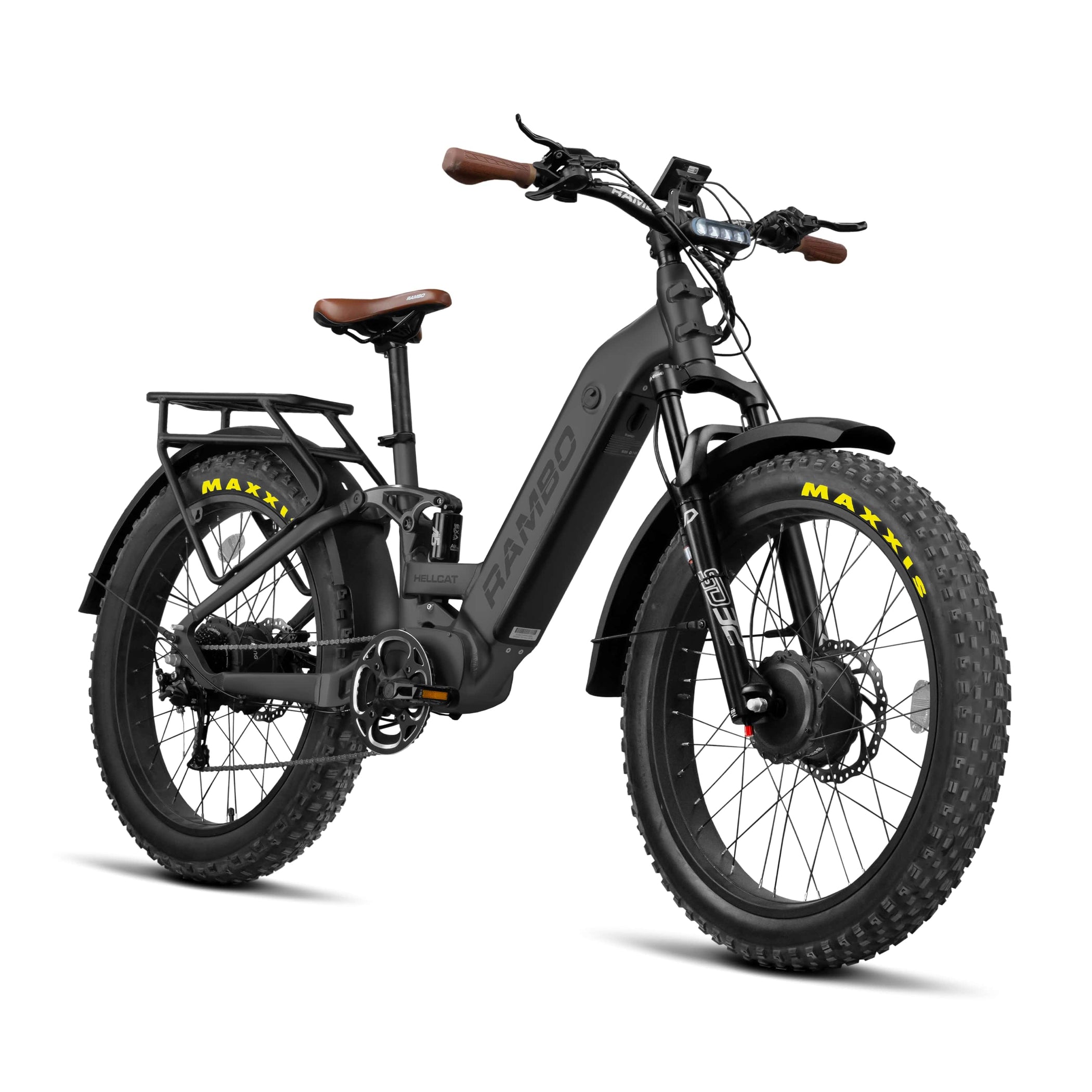 Rambo Hellcat 2.0 AWD Electric Bike | 2000W Dual Motor Full Suspension ...