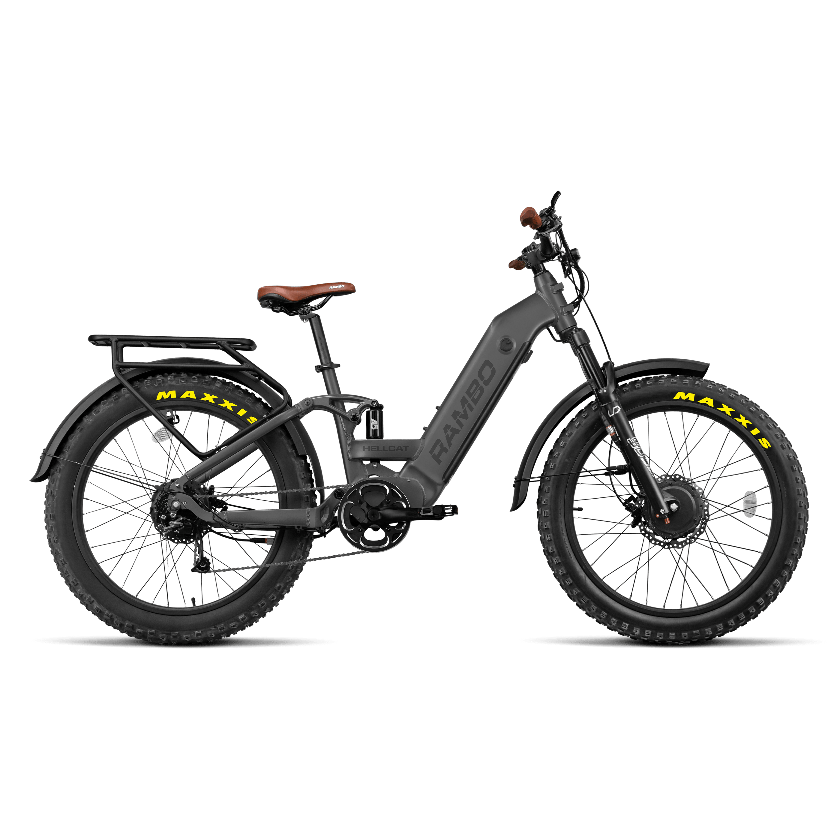 Rambo Hellcat 2.0 AWD Electric Bike | 2000W Dual Motor Full Suspension ...