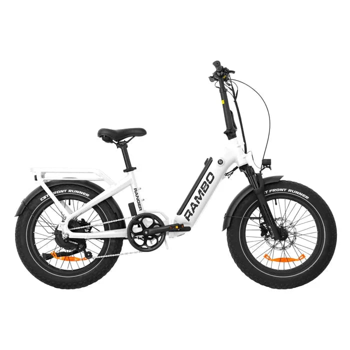 Rambo Ranger Folding Step-Through All-Terrain Electric Bike - 48V 10.4 ...