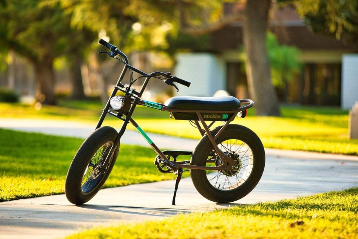 Razor Rambler 20 Electric Bike - 36V 500W, retro-style, 20 MPH, Range ...