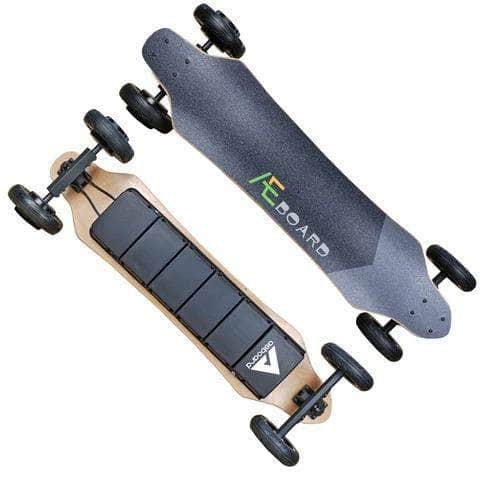 Aeboard AT2 (all terrain) Flexible Battery Electric Skateboard - 100% ...