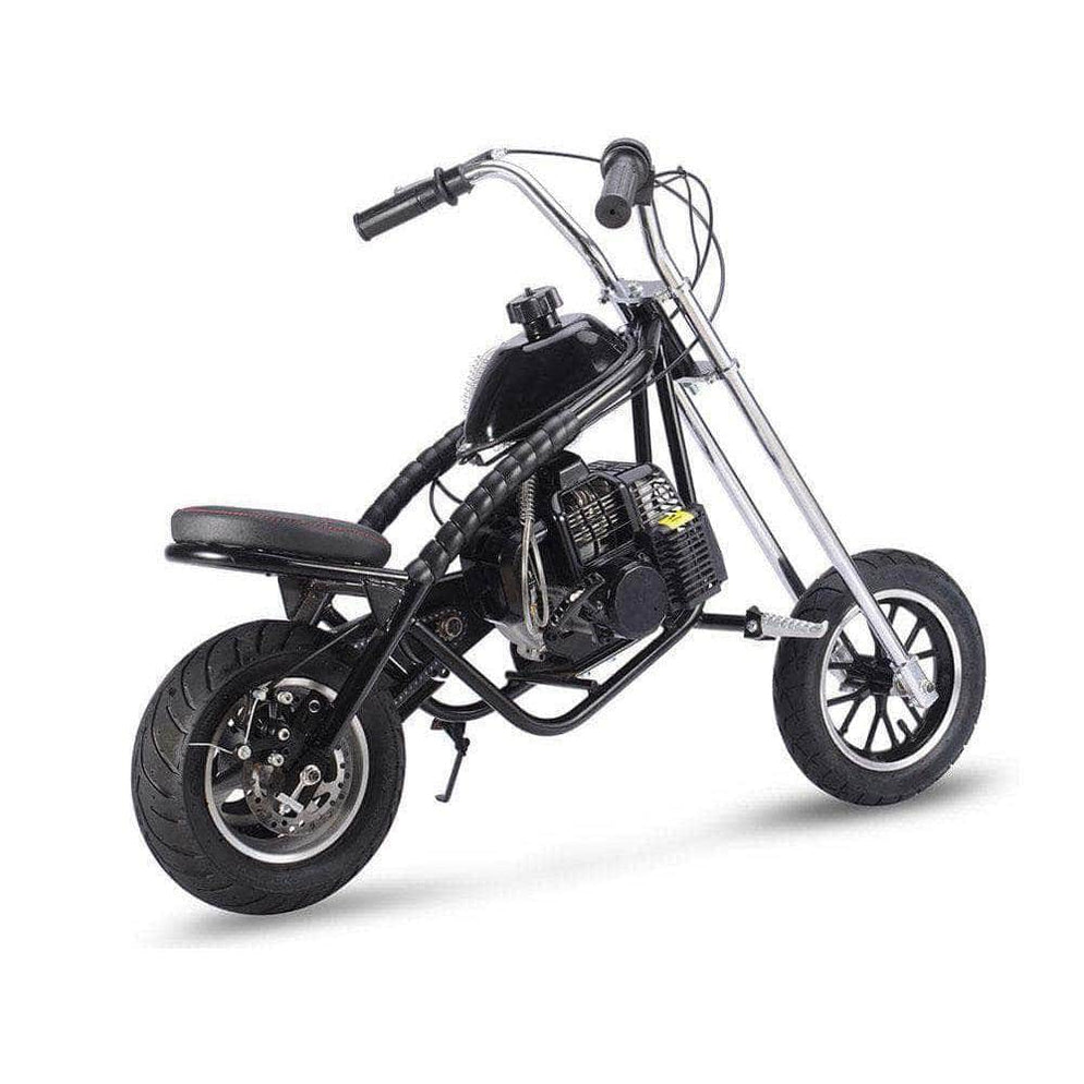 MotoTec 49cc Gas Mini Chopper | Kids 2-Stroke Custom Cruiser — Urban ...