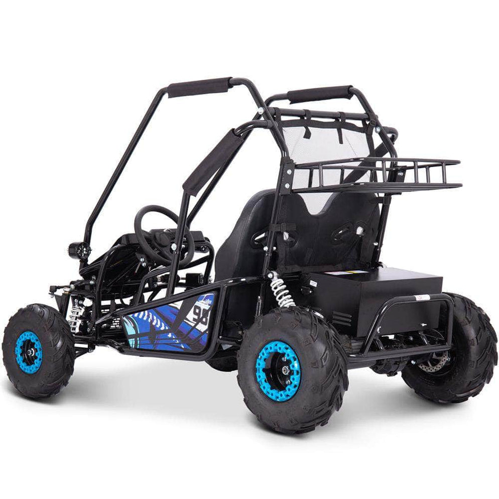 MotoTec Mud Monster XL 60v 2000w Electric Go Kart Full Suspension ...