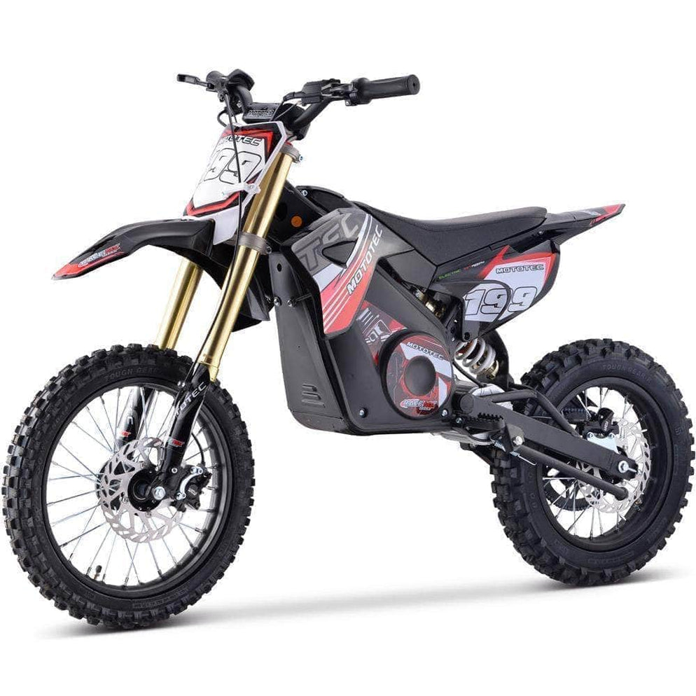 MotoTec 48V Pro 1800W Electric Dirt Bike | Lithium Powered & 31 MPH ...