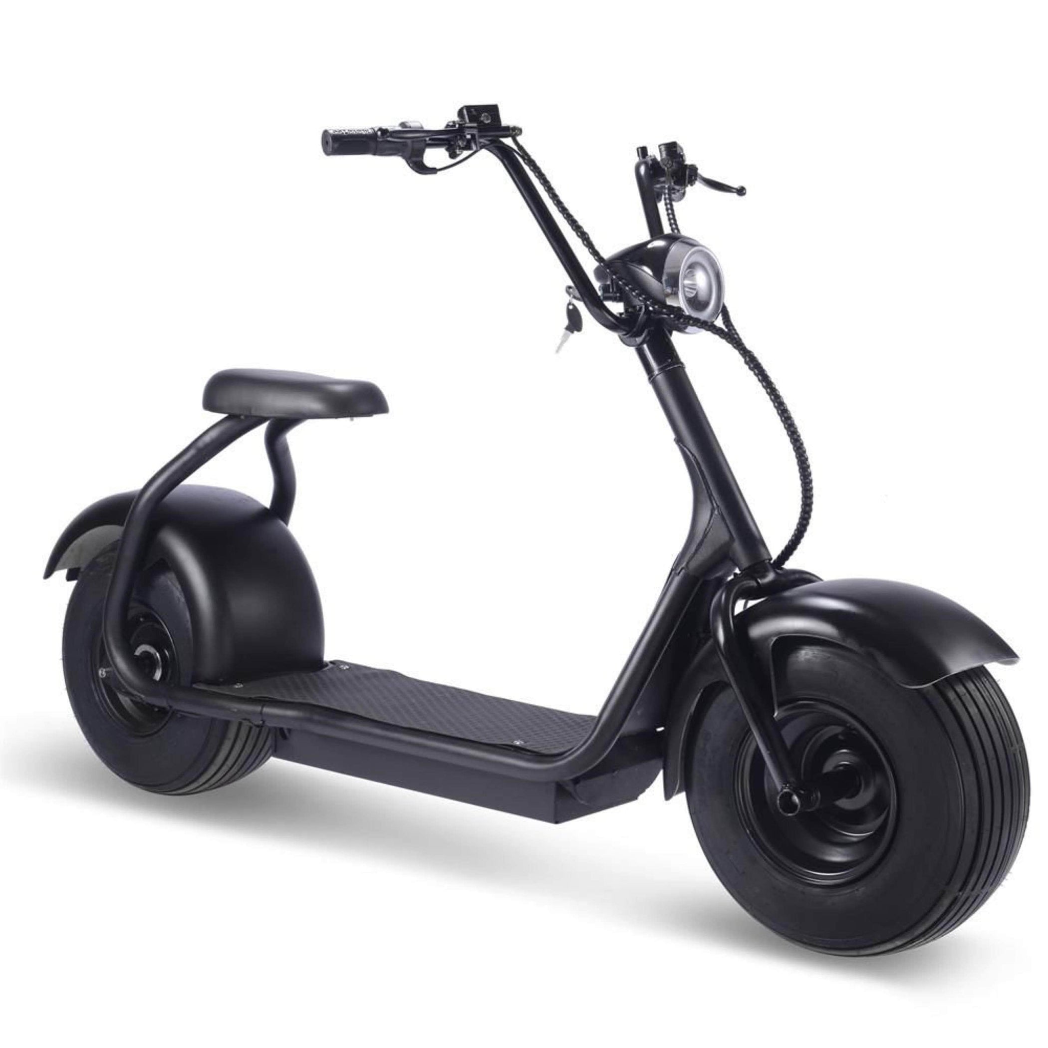 MotoTec Fat Tire 2000W Electric Scooter | 32 MPH Lithium Cruiser ...