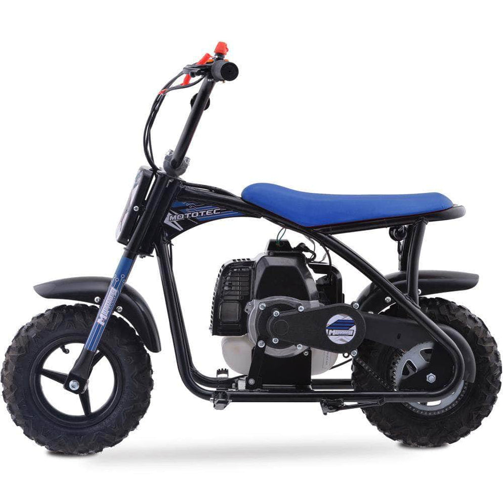 MotoTec Bandit 52cc 2-Stroke Kids Gas Mini Bike — Urban Bikes Direct