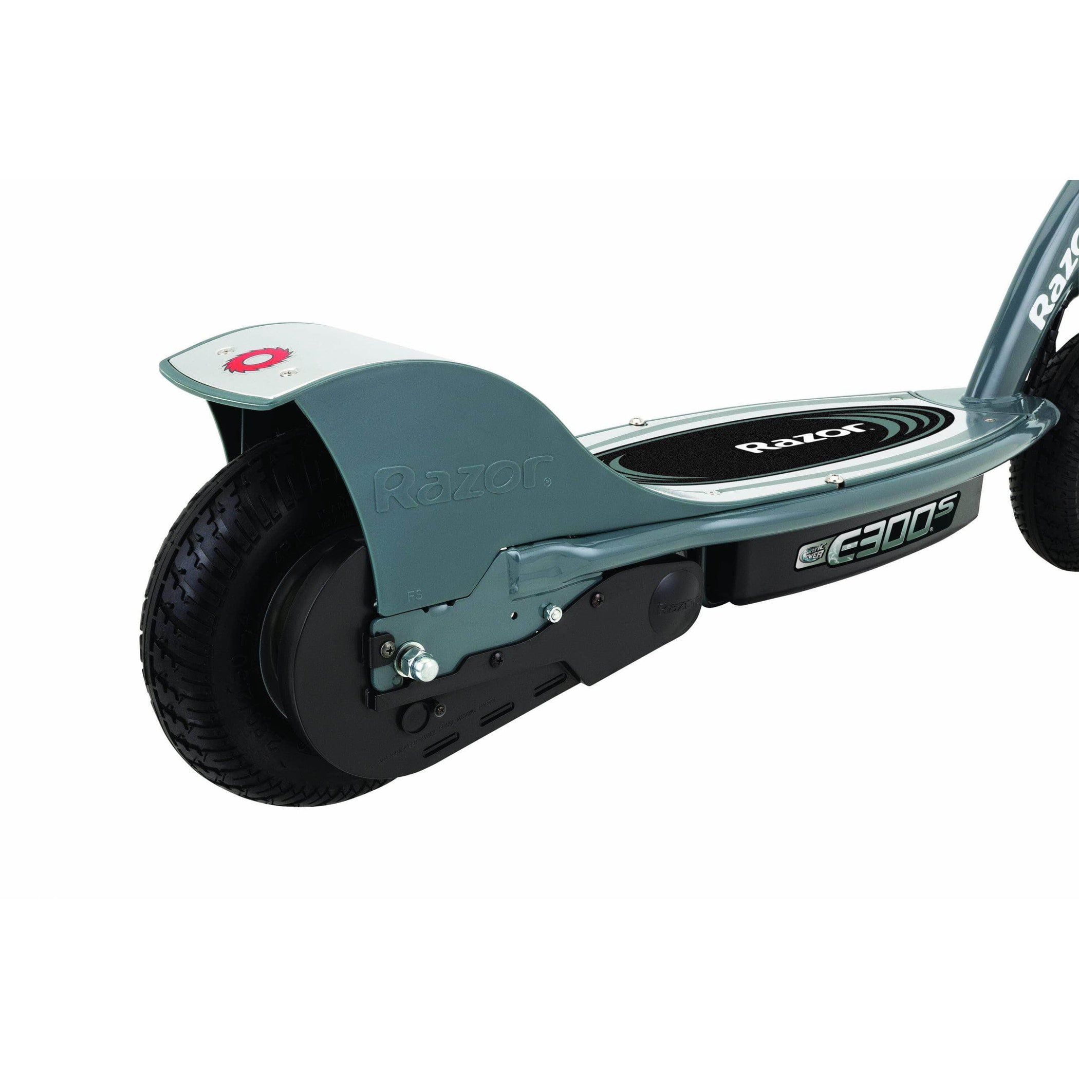 Razor E300S Electric Scooter Seated — Urban Bikes Direct