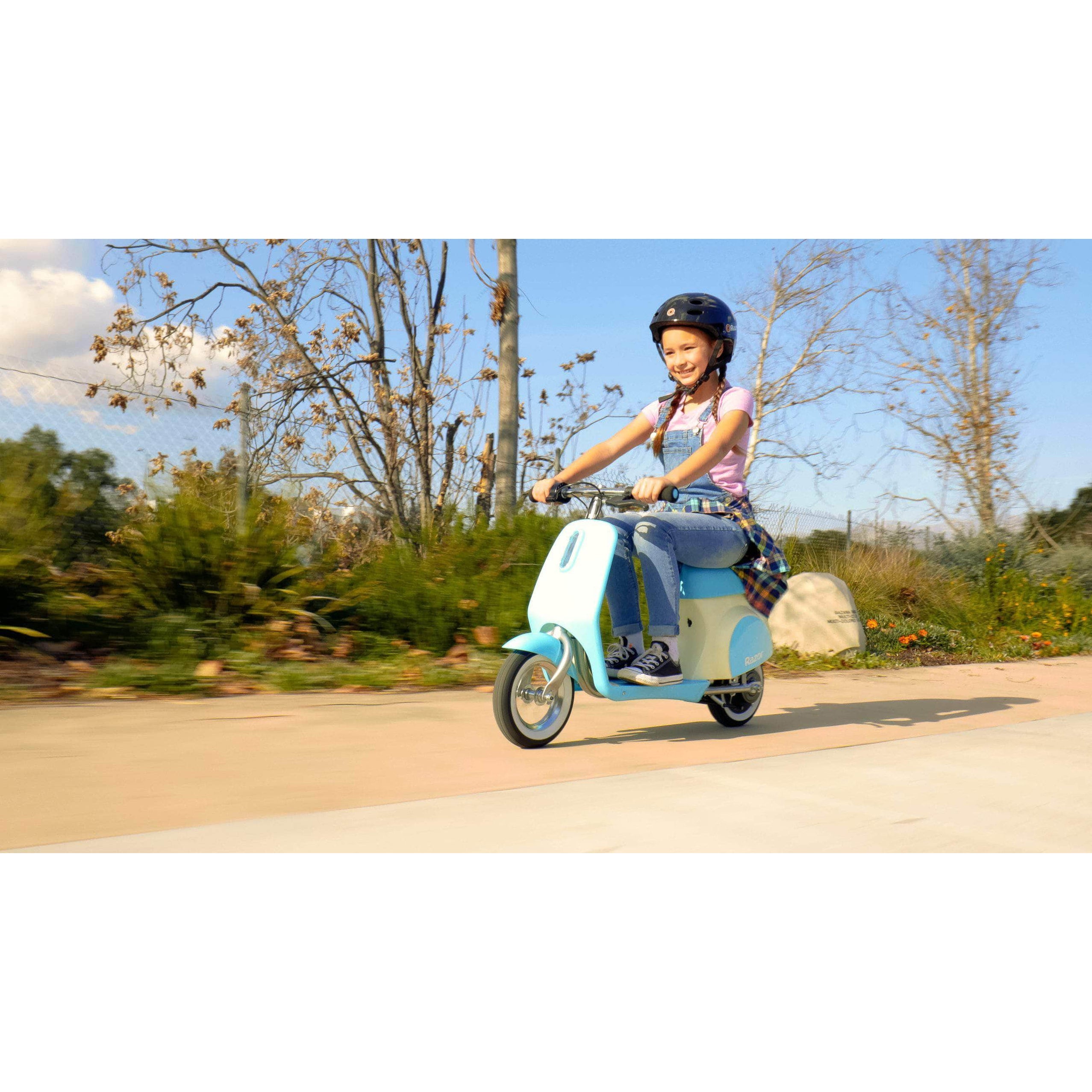 Razor Pocket Mod Petite - miniature Euro-styled electric scooter ...