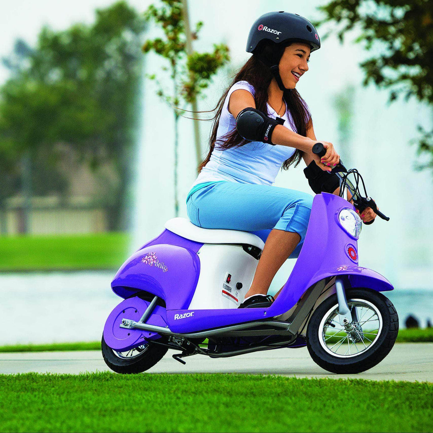 Razor Pocket Mod Electric Scooter - 24V 250W, Max Speed 15MPH, Max Loa ...