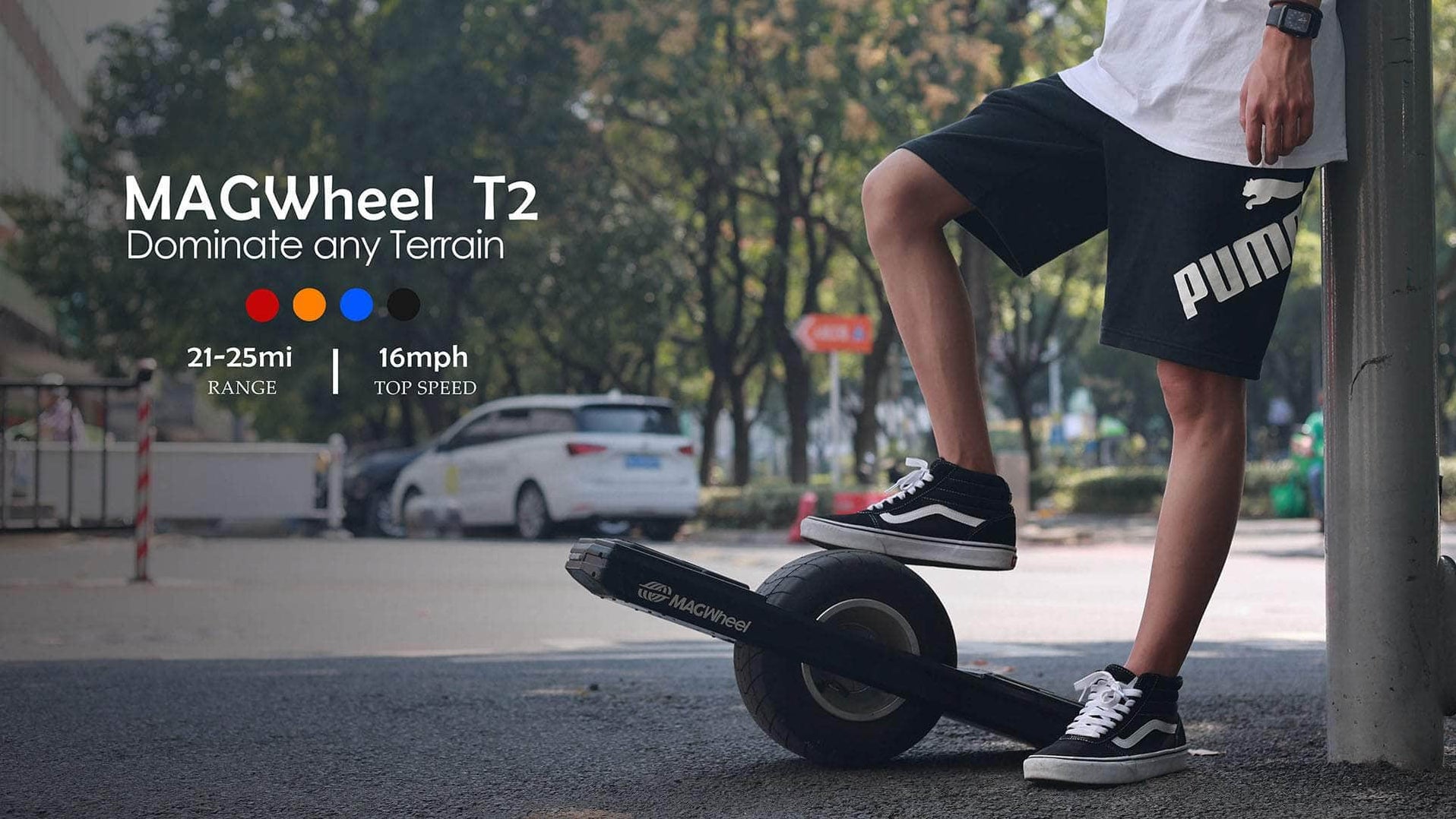 MAGWheel T-2 Electric One-Wheel Surfing Scooter Skateboard 1000W, Max ...