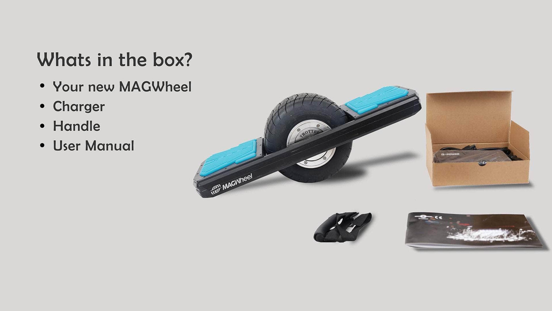 MAGWheel T-2 Electric One-Wheel Surfing Scooter Skateboard 1000W, Max ...